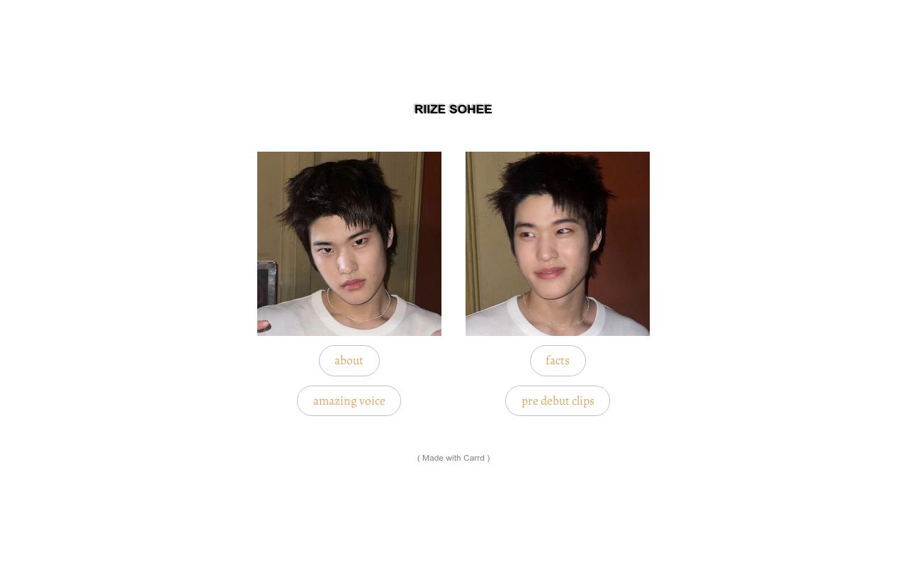 getting to know sohee